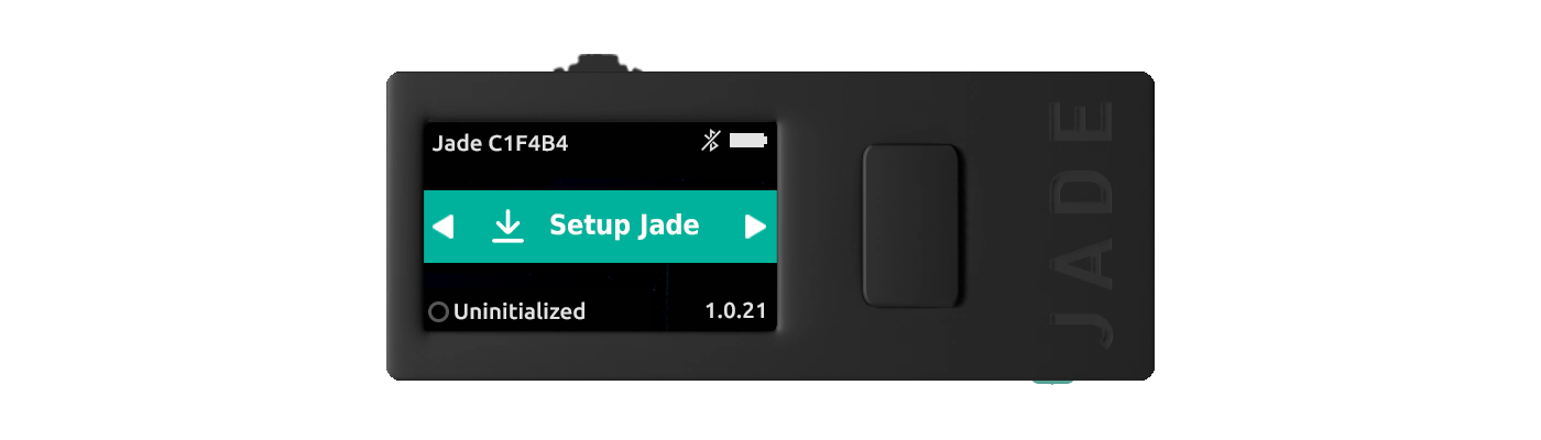 Set up Jade – Blockstream Help Center