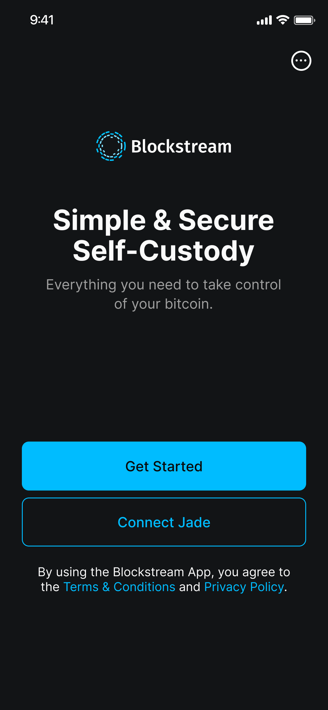 Connect Jade to a companion app – Blockstream Help Center