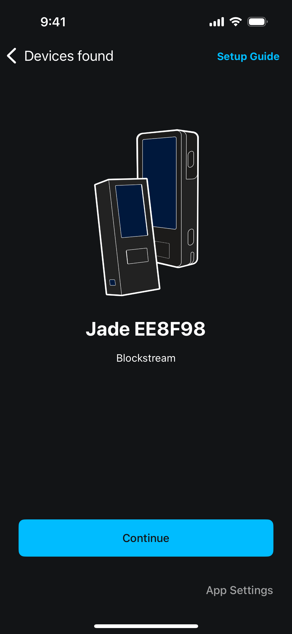 Connect Jade to a companion app – Blockstream Help Center